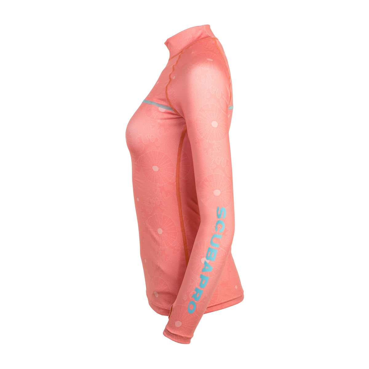 T-Flex Rash Guard Coral UPF 50, Women – Complete Diving Solutions Shop
