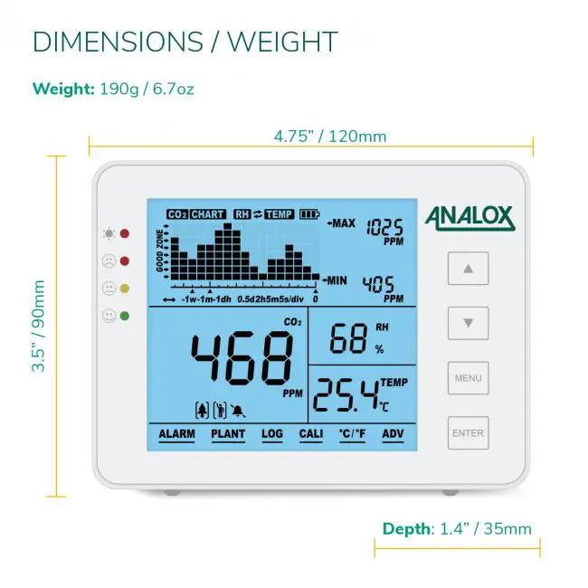 Air Quality Guardian CO2 Monitor – Complete Diving Solutions Shop